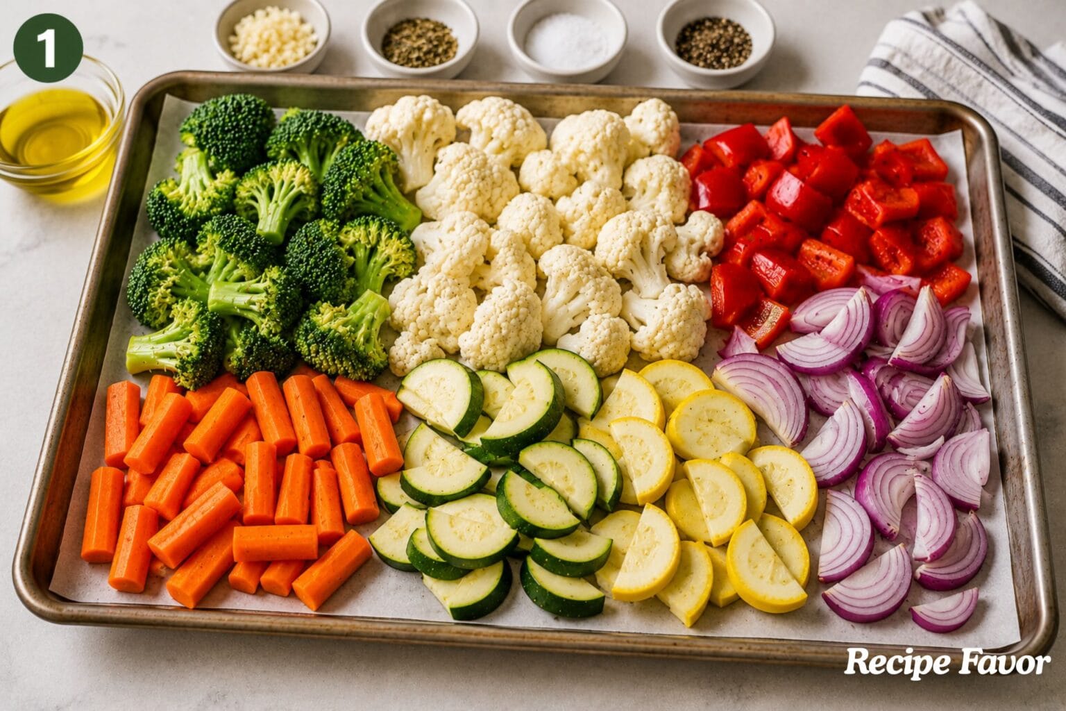 Roasted Vegetable Du Jour Recipe for Restaurant Flavor